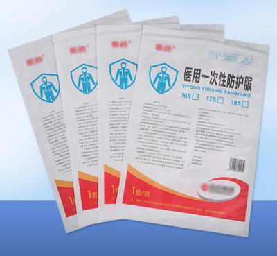 China Kidney Paper Protective Clothing Packaging Bag SGS Certified for sale