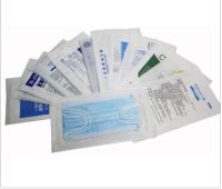 China SGS Offset Printing Disinfection Bag For Disposable Face Mask for sale