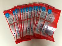 China CMYK Gravure Printing OPP CPP Laminated Mask Packaging Bag Game Card Pouch Sleeves for sale