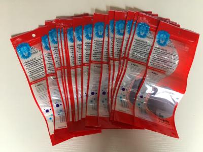 China CMYK Gravure Printing OPP CPP Laminated Mask Packaging Bag Game Card Pouch Sleeves for sale