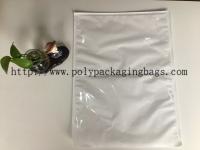 China Large Capacity 30x40cm Gravure Printing Three Side Seal Bag Clothing Packaging Bags for sale
