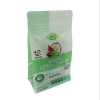 China Standing 92mic LDPE Zipper Packaging Bag With Bottom And Side Organ for sale