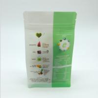 China Standing 92mic LDPE Zipper Packaging Bag With Bottom And Side Organ for sale