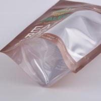 China Gravure Printing OPP Ziplock Stand Up Pouches With Transparent Window for sale
