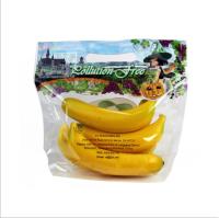 China Gravure Printing Transparent CPP Fruit Packaging Bags With Portable Hole for sale
