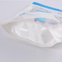 China 92 Micron Resealable Foil Ziplock Bags For Anti Epidemic Materials for sale