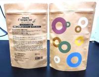 China Gravure Printing Resealable Kraft Paper Stand Up Packaging Bag for sale