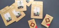 China Gravure Printing Resealable Kraft Paper Stand Up Packaging Bag for sale