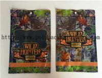 China Resealable OPP LDPE laminated 5 Cigar Wrap Bags With Zippered Top for sale