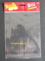China Gift / Present / Stationery BOPP Plastic Bags Printed Cello Bags for sale