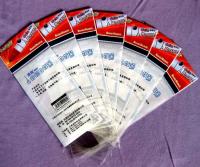 China Disposable  Clear Plastic Resealable Bags For Whiteboard Marker Pen for sale