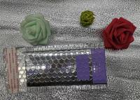 China Quadrate Waterproof Holographic Laser Bubble Mail Bag Self Adhesive Express Pouch for sale