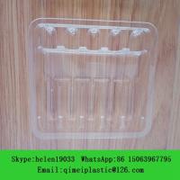 China Disposable Blister Medicine Vial Packing Tray Customizable for Customer Requirements for sale