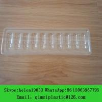 China Disposable Blister Medicine Vial Packing Tray Customizable for Customer Requirements for sale