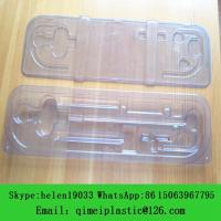 China Disposable Blister Medicine Vial Packing Tray Customizable for Customer Requirements for sale