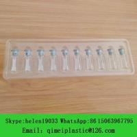 China Medicine Vials Packing Tray Medical Plastic Package With Various Sizes for sale