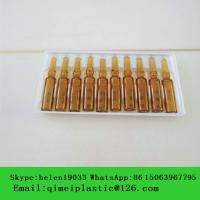 China Medicine Vials Packing Tray Medical Plastic Package With Various Sizes for sale