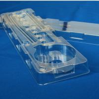 China UV Coating Medical Grade PETG Packaging Non-sticky Cleanroom Tray for sale