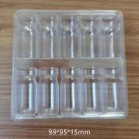 China Professional PVC Vial Plastic Packing Tray Box for INFUSION Packaging for sale
