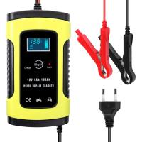 China 24V 8A LCD Touch Screen Car  Pulse Repair Battery Charger for sale