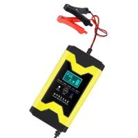 China 12V 6A Smart Lead Acid Battery Charger Full Automatic Charging Adapter for Car Motorcycle Electric Bike Scooter LCD Disp for sale