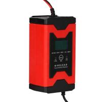 China 12V 6A Smart Lead Acid Battery Charger Full Automatic Charging Adapter for Car Motorcycle Electric Bike Scooter LCD Disp for sale