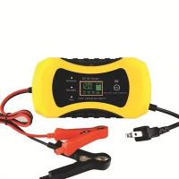 China 12V Car Charger Trickle Automatic Charger LCD display motorcycle Car Boat Marine 14.6V 6A Lead Acid Battery Charger Main for sale