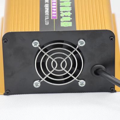 China 67.2V 3A Battery Charger Lithium Electric Turbo Charger For 16s 60v Motorcycle for sale