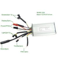 China 9 Mosfet 36V 48V 22A Programmable Logic Ebike Controller for Bike Electric Kit for sale