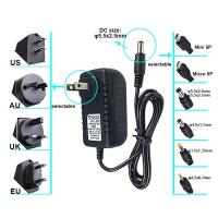 China 240v AC DC 12v Power Adapter Universal DC Adapter 1a EU UK US AU Plug for sale