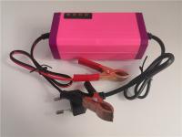 China Pulse Repair Lead acid Battery Charger 12V 4A motorcycle car battery charger with LED LCD display for sale