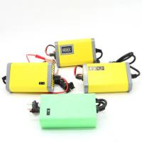 China 360W Motorcycle Car Battery Charger , 12V8A Pulse Battery Charger for sale