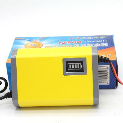 China Fully Automatic Car 12V 8A 4A 24V Lead Acid Battery Chargers Smart For AGM GEL WET for sale