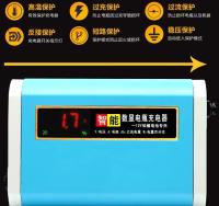 China Lithium Iron 12V 10A Lead Acid Battery Chargers With LCD Display EU US UK AU for sale