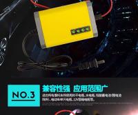 China Smart Motorcycle 6A 12V Lead Acid Battery Chargers For Vehicle for sale