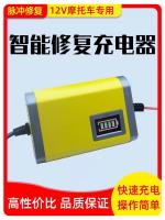 China Gooa quality smart 12V 8A 24V 4A Car Motorcycle Battery Charger Pulse Repair Agm Gel Wet for sale