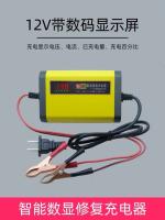 China Gooa quality smart 12V 8A 24V 4A Car Motorcycle Battery Charger Pulse Repair Agm Gel Wet for sale