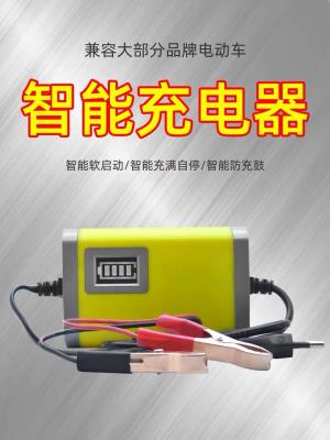 China Gooa quality smart 12V 8A 24V 4A Car Motorcycle Battery Charger Pulse Repair Agm Gel Wet for sale