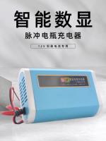 China MULTI-STAGE LCD Display 6V/12V 0.8A/3.8A Smart Fully Automatic Battery Float charger / Maintainer for sale