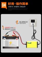 China 12V 15A 300W Lead Acid Battery Chargers Pulse Repair Temperature Control for sale