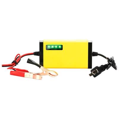 China 5 Stage Marine Lead Acid Battery Chargers 6V 12V Automatic Car Battery Charger for sale