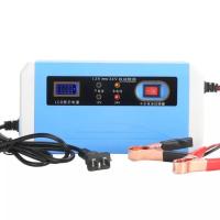 China 12v 24v10A Intelligent Car Battery Charger ABS PC Fireproof for sale