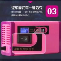 China Smart Lead Acid Motorbike Battery Trickle Charger 220v Dc For Electric Scooter for sale