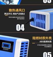 China 900W Dc Lithium Motorcycle Battery Charger ABS Flame Retardant for sale
