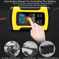 China 6V 24V 6A Truck  12V Battery Chargers Pulse Repair Lead Acid for sale