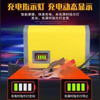 China Lead Acid Universal 12v 8a 24v 4a Pulse Repair Battery Charger CCCV for sale