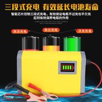 China Lead Acid Universal 12v 8a 24v 4a Pulse Repair Battery Charger CCCV for sale