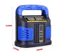 China AUTO Plus Adjust LCD 12V 24V Car Booster Battery Charger 350W 14A for sale