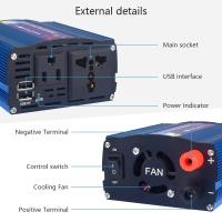 China 300W High Wattage Power Inverter 12V 24V 220V 110V Modified Sine Wave Inverter for sale