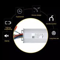 China 250W 350W 24V 36V 48V Vehicle Speed Controller Silver for sale
